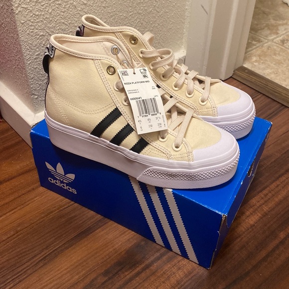 adidas | Shoes | Adidas Niza Platform Mid Womens Sz 6 | Poshmark